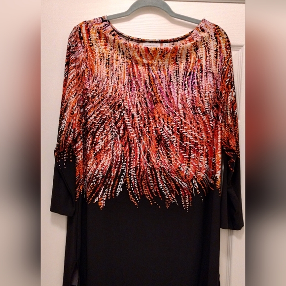 Susan Graver | Tops | Susan Graver Liquid Knit Tunic Top Xl | Poshmark